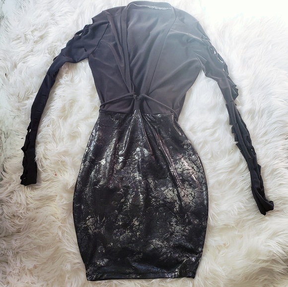 Dresses Sexy Tin Man Halloween Costume Club Dress Xs Poshmark